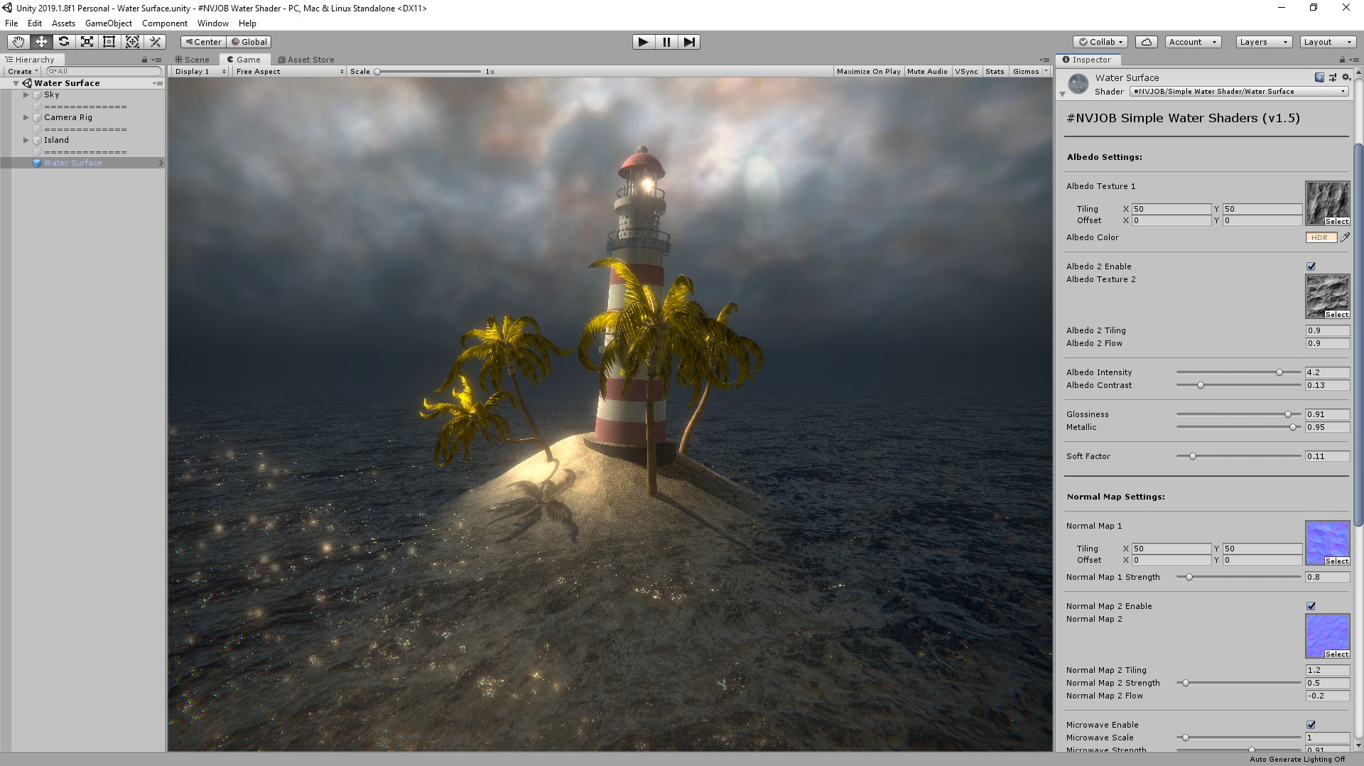 Simple Water Shaders. Shaders Settings (/ Simple Water Shader / Water ... Simple Water Shaders. Shaders Settings (/ Simple Water Shader / Water ...